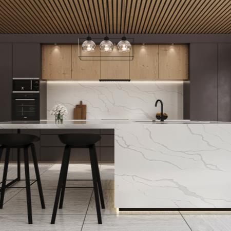 7352-Calacata Clara - Quartz, Calisco | Renktaş Mermer